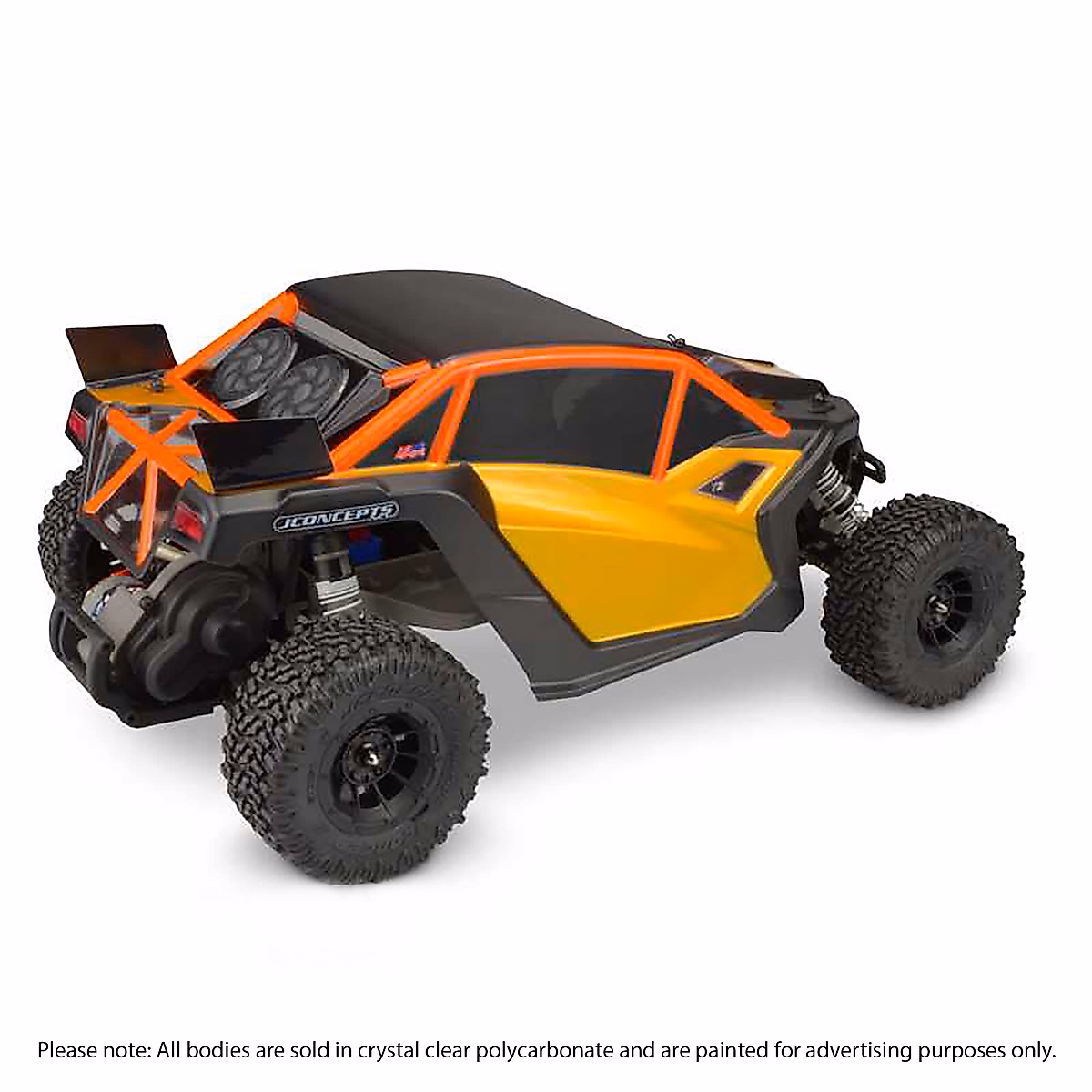 J Concepts Inc. 1/10 T2 Truth 2 UTV Clear Body Slash 2 Wheel Drive Slash 4x4 JCO0353 Car/Truck Bodies Wings & Decals