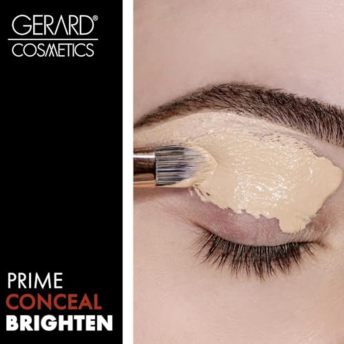 Gerard Cosmetics Clean Canvas Fair Eye Concealer and Base Smudge Proof | Makeup Primer and Eyeshadow Base | Made in the USA | Vegan Formula | Cruelty Free