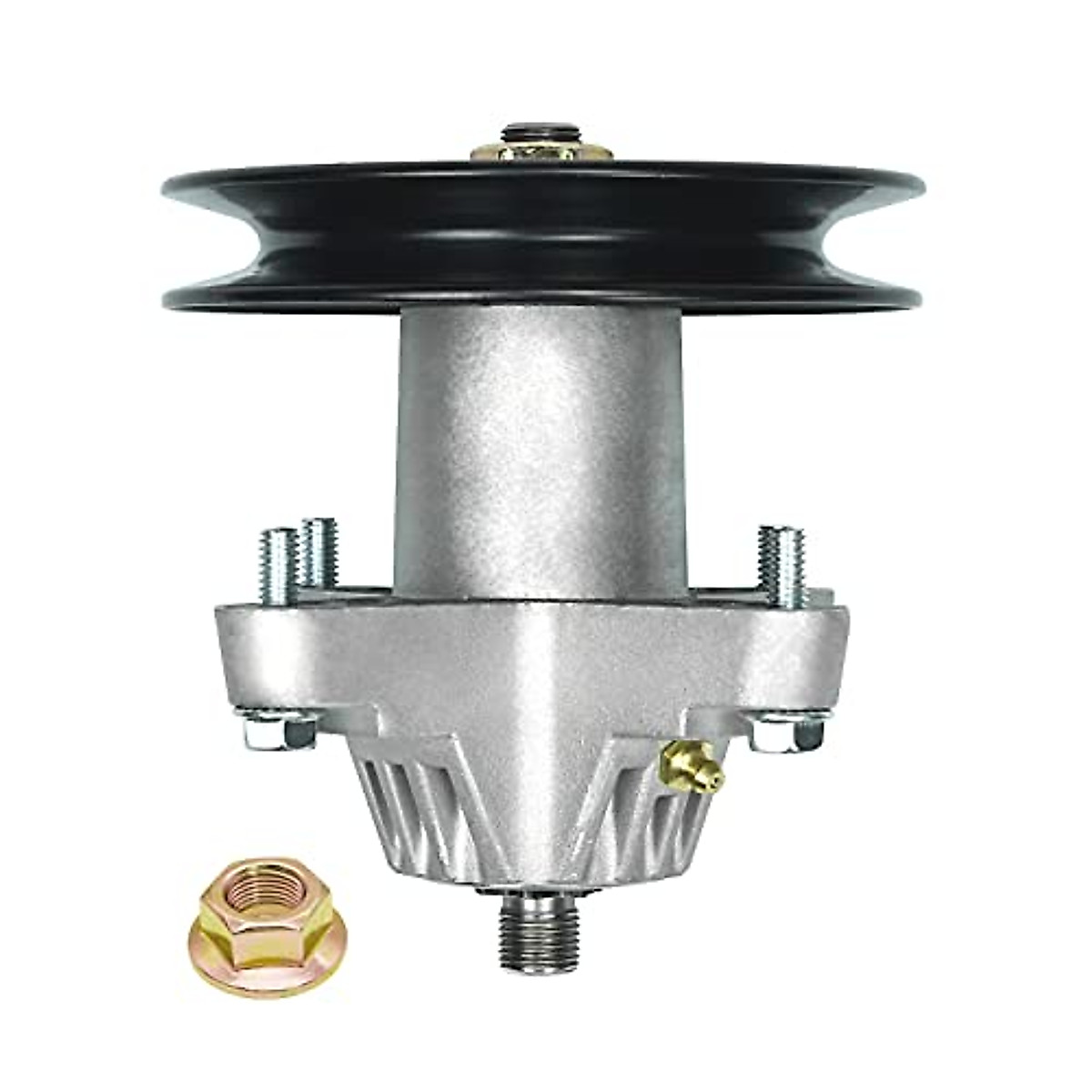 Outdoor Power Mower Deck Blade Spindle Assembly Replaces 618-04474A; 618-04495 ; 618-04474; 918-04474; 285-889; 80-11-779 4 Mounting Bolts