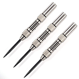 CUESOUL Tungsten Steel Tip Darts 90% Tungsten - Precise Barrels 24 Grams