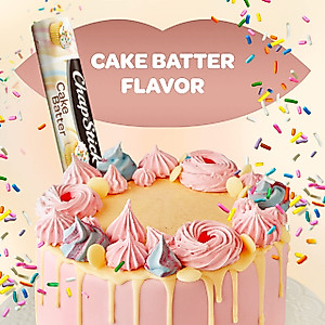 ChapStick Cake Batter Limited Edition Flavored Lip Balm Tubes - 0.15 Oz (Pack of 3)