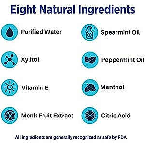 MetaQil Oral Rinse, Relieve Metallic, Bitter, Treatment Taste and Disorders, Natural Ingredients, ‎Cools and Freshens Breath, 2 oz, 2 Count. Free Ilios Travel Cup