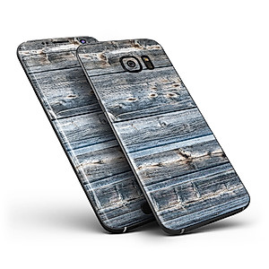 Design Skinz Design Skinz Vertical Planks of Wood Full-Body Wrap Decal Skin-Kit for The Galaxy S7 Edge