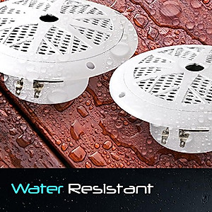 Pyle Marine Receiver & Speaker Kit - In-Dash LCD Digital Stereo Built-in Bluetooth & Microphone w/ AM FM Radio System 5.25’’ Waterproof Speakers (2) MP3/USB/SD Readers & Remote Control - PLMRKT36WT