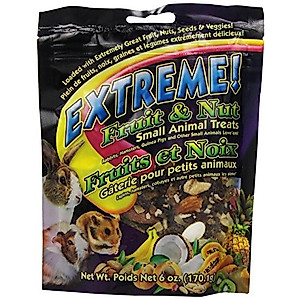 F.M.Brown'S 44497 Extreme Fruit And Nut Small Animal Treat, 6-Ounce