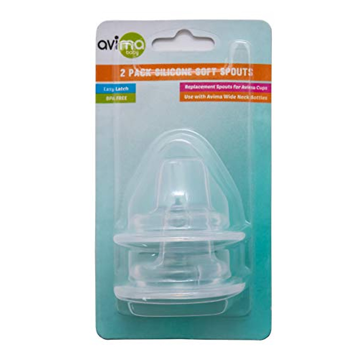 Avima Baby Silicone Spouts (Set of 2)