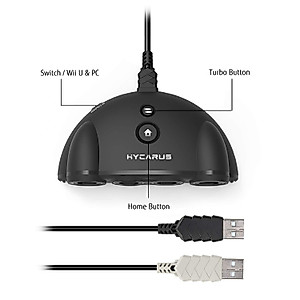 Switch GameCube Controller Adapter, Switch GameCube Adapter with Turbo and Home Buttons, GameCube Switch Adapter for Switch, GameCube Adapter for Switch, GameCube Controller Adapter Switch