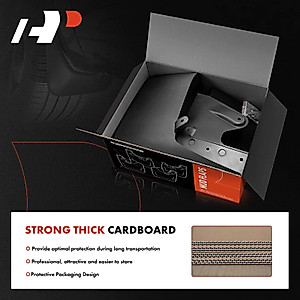 A-Premium Set of 4PCS Mud Flaps Splash Guards Mudguards Mudflaps with Hardware Kits Accessories Compatible with Toyota Tacoma 2023 Pickup, (not fit SR), with Fender Flares, Front LH RH & Rear LH RH