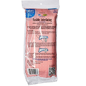 Pellon 15 inches x 3 yards White Fusible Interfacing, 2 Pack