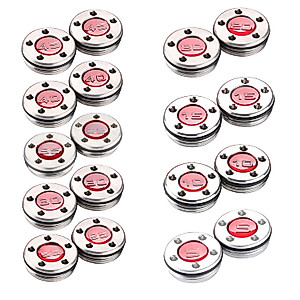 NA 2pcs Red Number Golf Custom Weights for Titleist Scotty Cameron Newport Studio California Putters (2x25g)