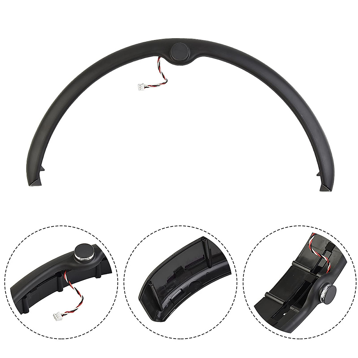 HMHAMA Top Bumper IR Sensor for Irobot Roomba 500/600/700/800/900 Series Vacuum Cleaner Replacment Parts Bumper Ir Dock Sensor Black