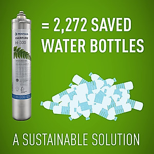Pentair Everpure H-300 Undersink Water Filter Replacement Cartridge (3 Pack)