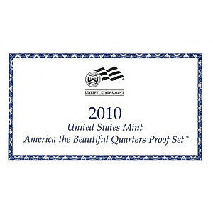 2010 S US Mint Quarters Proof Set OGP