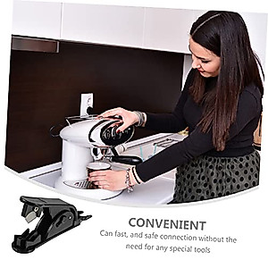 SOLUSTRE 2 Sets White Refrigerator Ice Maker Water Line Connector Kit Useful Dedicated Ice Maker Water Line Connection Connector Water Pipe Fridge Water line Coffee Maker Supplies