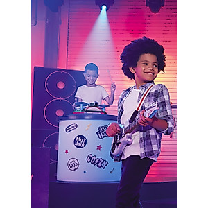 Little Tikes My Real Jam First Concert Set with Electric Guitar, Drum and Keyboard, 4 Play Modes, and Bluetooth Connectivity - for Kids Ages 3+