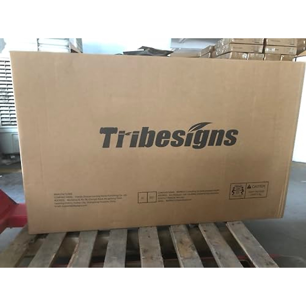 Tribesigns 78.7" Extra Long Computer Desk, [Double Desk] [2 Drawers], Two Person Desk Large Executive Office Desk, Writing Table Study Desk for Home Office, Rustic Brown