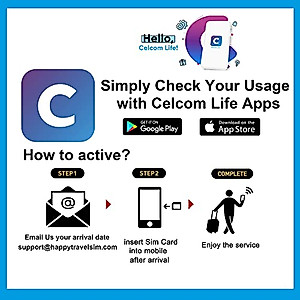 Malaysia Travel SIM Card, Malaysia SIM Card (7DAYS 6MBPS Unlimited)
