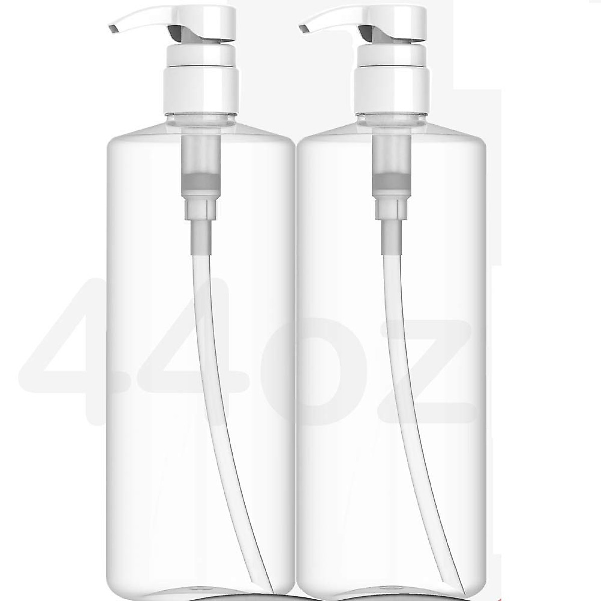 EZProUSA Shampoo Conditioner Dispenser Pumps for 32mm Neck 1 Liter (32 oz Shampoo Bottles), Metal Free Rust Free Air Pumps, Pump for Shampoo Bottle, White