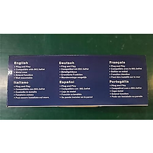 YuanLey 8 Port PoE Switch with 2 Gigabit Uplink, 8 PoE+ Port 100Mbps, 120W 802.3af/at, Extend Function, Metal, Fanless, Unmanaged Plug and Play Network Switch
