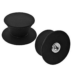 Pot Lid Knob Silicone Universal Pot Lid Cover Knob Handle Kitchen Cookware Lid Replacement 2 Pcs