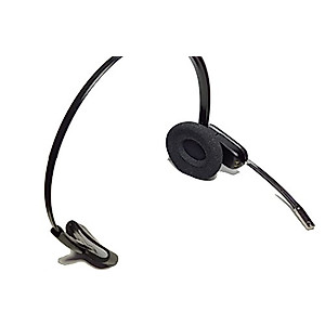 Jabra Spare Foam Headset Ear Cushions, 10 pk, BlueParrott B250-XT, B250-XT+, B250-XTS, Plantronics, Jabra, VXI - CS540, SAVI W440, W740, SupraPlus HW251, HW261, Jabra 2000, 2300, 14101-38