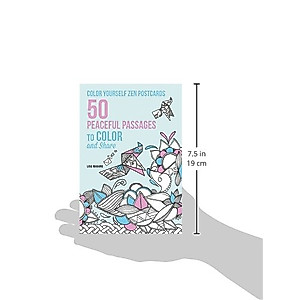 Color Yourself Zen Postcards: 50 Tranquil Passages to Color and Share
