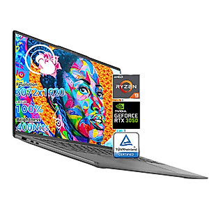 Lenovo Slim 7 Pro X 14.5" 3K 120Hz 400Nits 100% sRGB TÜV Touch Slim Laptop-AMD Ryzen 9 6900HS(>i7-280P)-RTX 3050-32GB 6400MHz-WiFi6-Backlit-BT-Eyesafe-Eshutter-Win 11-W/Mouse Pad(32GB RAM | 1TB SSD)