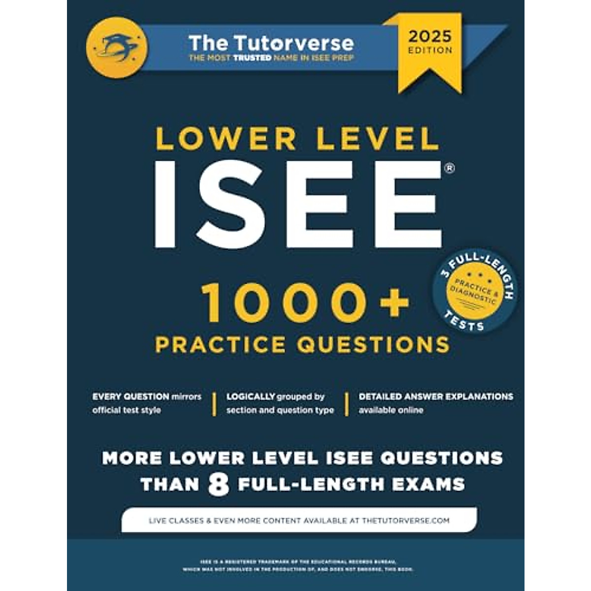 Lower Level ISEE: 1000+ Practice Questions