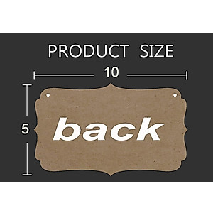 Wooden Door Hanging Signs Exit Sign Restaurant Boutique Salon Signage Bundle Available Wooden Plaque Sign Home Wall Art Decor For Living Room Bedroom Farmhouse Office 10x5Inch