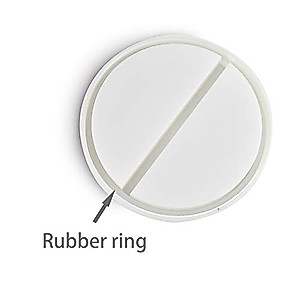 Outdoor Waterproof Large Led Flameless Candle with Remote Timer Long Lasting Battery Operated Plastic Electric Resin Pillar Candle Light for Home Garden Patio Xmas Wedding Party Decorations 4”X8”