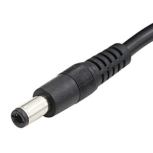 BNKENX 2PCS Male to Male 5.52.5MM Plug DC Power Adapter Cable DC Extension Cable 5.5 x 2.5mm Male Plug to 5.5 x 2.5mm Male Adapter Extension Cable 3.3FT/1M