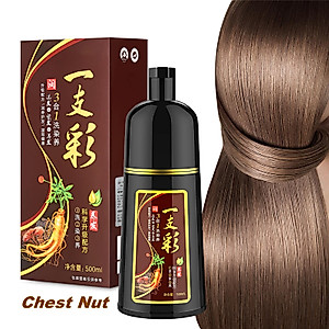 ALEXTREME Black Hair Dye, Hair Dye Color Shampoo Beauty Nourishes Long Lasting Care for Men Women Home Salon