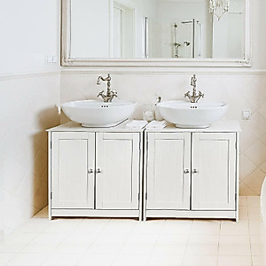 24" Bathroom Vanity Cabinet Single Wood Vessel Sink Top Sink Cabinet Modern