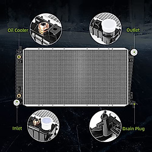 AUTOSAVER88 Radiator Compatible with 2005-2008 F-150 4.2L V6 4.6L 5.4L V8, 2004 Expedition 4.6L, 06-08 Lincoln Mark LT 5.4L, 05-08 Navigator 5.4L V8, 2004-2006 Expedition 5.4L V8