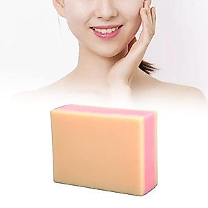 ZJchao Suture Training Model, 2 Silicone Human Skin Suture Training Model, Injection Practice Pad