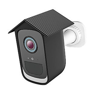 Holicfun Silicone Cover Skins for EufyCam S300 (Eufy Cam 3C) - 2 Pack, Black