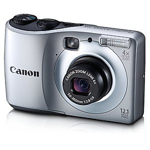 Canon Powershot A1200 12.1 MP Digital Camera with 4x Optical Zoom (Silver) (OLD MODEL)