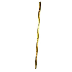 Double Sided Meter Stick - Hardwood Metric Meter Stick, Horizontal Reading & Protective Metal Ends - Eisco Labs