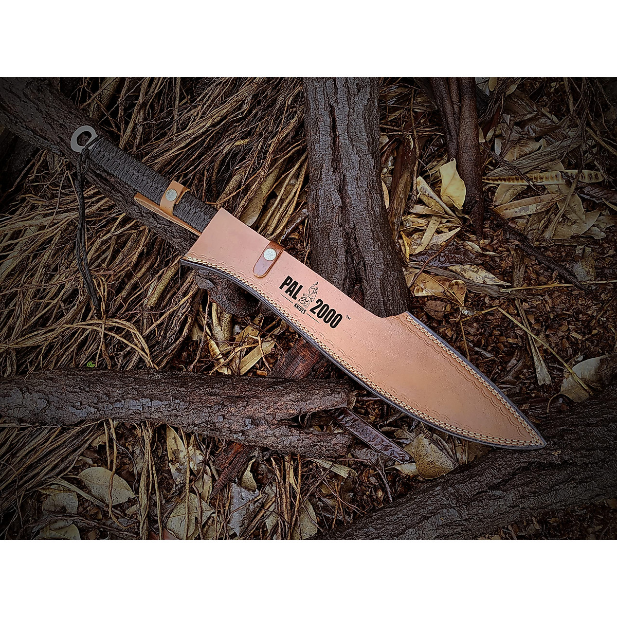 PAL 2000 KNIVES DAG-6031 Full Tang Handle Knife Custom Handmade 25 Inch High Carbon Steel Knife With Sheath
