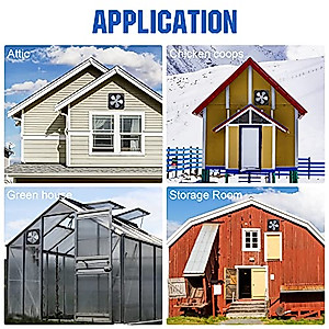 Pumplus MAX | 2000CFM Solar Attic Fan System, Powerful 14in Vent Fan Powered by 60W Solar Panel with Connector for Home Attic, Shed, Greenhouse - DELIVERY IN 2 PARCELS