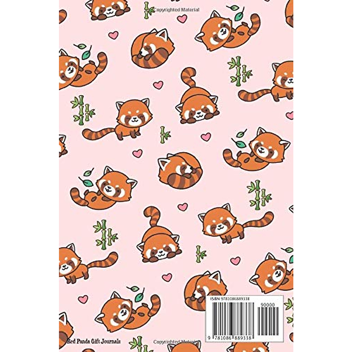 Red Panda Gift - Red Panda Journal: lined red panda notebook w/ PANDAS ON EACH PG! red panda gifts for women, red panda book, red panda kid gift, red ... red panda party, red panda graduation gift