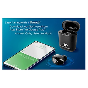 Sabertooth VLT450 Smart Voice Language Translator Single Ear Bud with Direct Talk Software to Complete Seamless Voice Language Translation, Translates up to 60 Languages, Compatible with IOS & Android