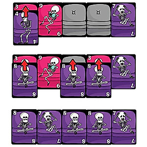 Couch Skeletons Card Game - Quick and Easy 2 Player Game by The Dusty Top Hat