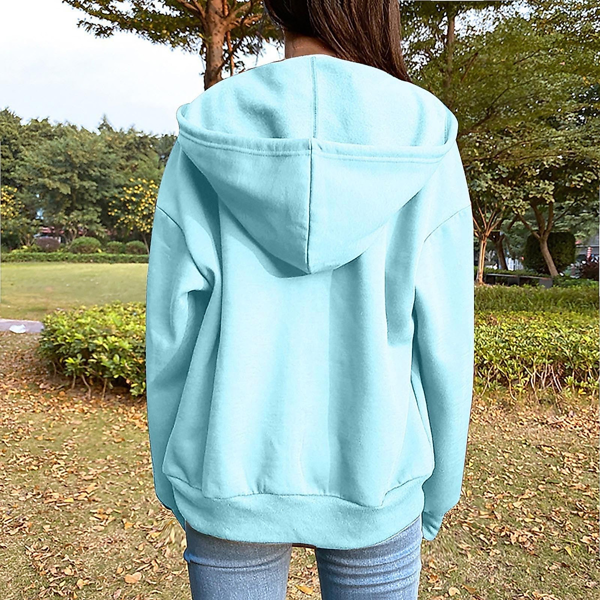 oversized crew neck sweatshirt hoodies y2k zip up half zip pullover womens lightweight hooded fashion jackets for women gear sweatshirts backpack hoodie women