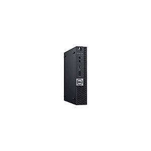 Dell OptiPlex 7060 Micro Computer, Intel Hexa Core i5-8500T up to 3.5GHz, 16G DDR4, 512G SSD, Windows 10 Pro 64 Bit-Multi-Language Supports English/Spanish/French(Renewed)