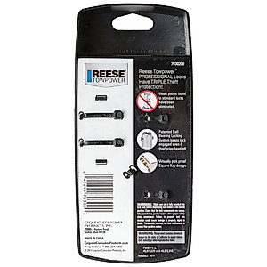 Reese Towpower 7030200 Professional 5/8" Stainless Steel DogBone Style Receiver Lock