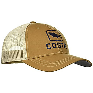 Costa XL Trucker Hat, Bass, Working Brown + Stone