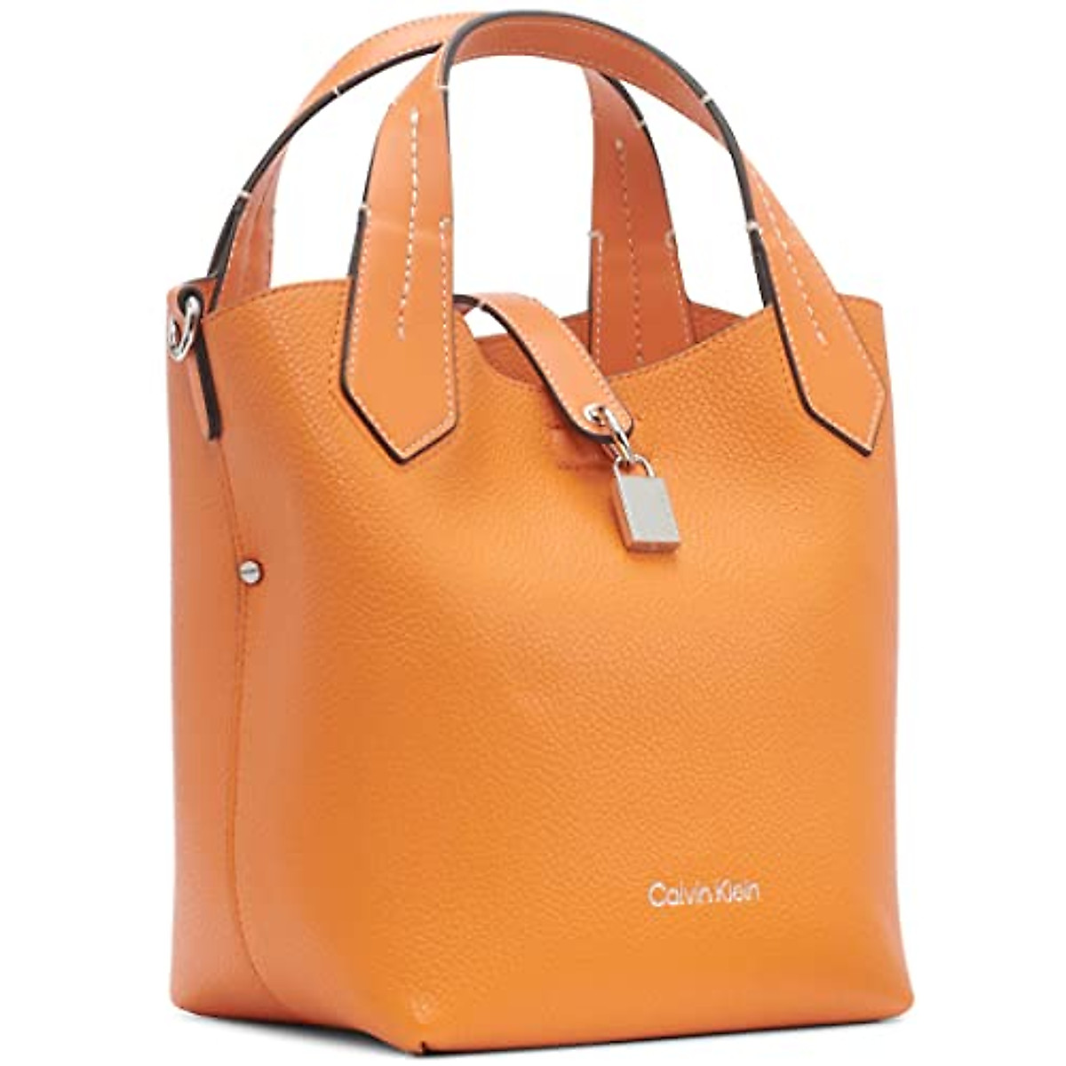 Calvin Klein Remy Rocky Road Novelty Crossbody, Flame Orange