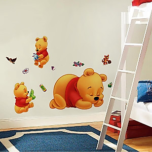 DEKOSH Winnie The Pooh Wall Decals for Baby Nursery Decor