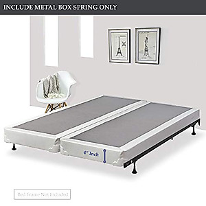 Spring Air Fully, 5" Assembled Semi Flex Box Spring for Mattress, King Size, Colletion